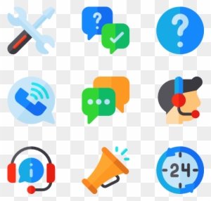 Onsite Ict Support - Help Desk Ticketing System Icon - Free Transparent ...