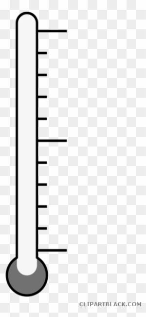 Weather Thermometer Tools Free Black White Clipart - Thermometer - Free ...