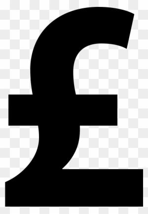 Black Pound Sterling Symbol - Black Pound Sign - Free Transparent PNG ...