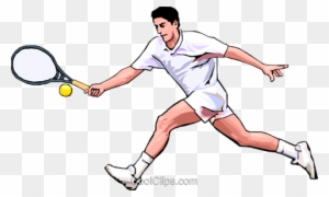 Free Tennis Player Vector Clip Art Image From Free - Tennis Player ...