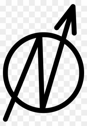 Squatting - N With Arrow Symbol - Free Transparent PNG Clipart Images ...