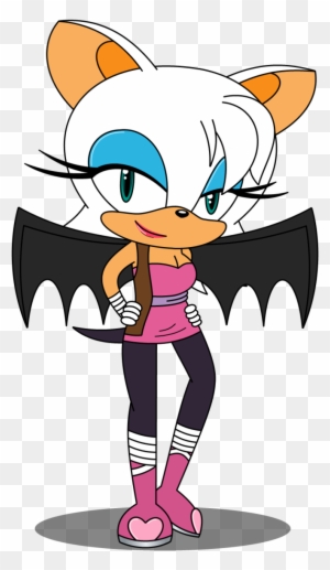 Sonic Boom Rouge Design By Gamingingreen13 - Cartoon - Free Transparent ...