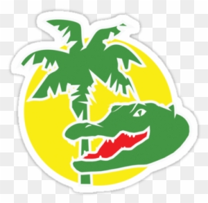 Florida Alligator Logo Sticker - Alligators - Free Transparent PNG ...