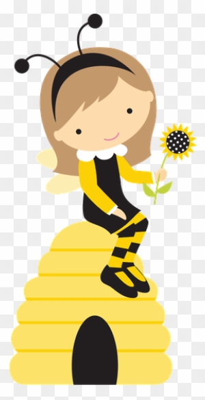 Bumble Bee Girl Clip Art - Girl Bee Clipart - Free Transparent PNG ...