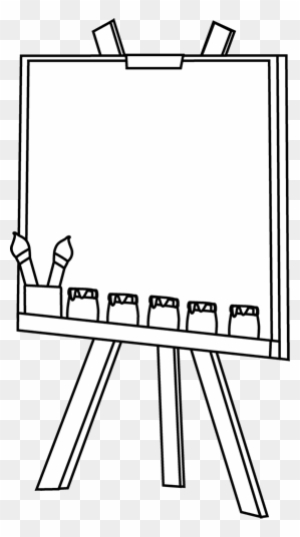 Artist Easel Clipart