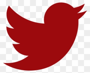 Your Party Center - Twitter Bird Logo Red - Free Transparent PNG ...