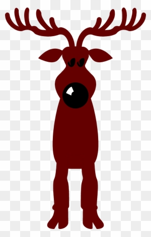 Reindeer Clipart Transparent Background - Rudolph The Red Nosed ...