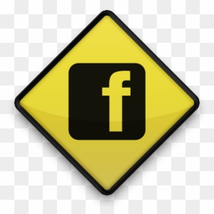 Available In 3 Sizes - Icon Facebook Yellow And Black - Free ...