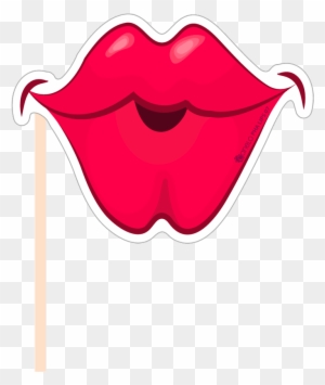 Diy Photo Booth Props Lips | Lipstutorial.org