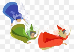 Canciones - Sleeping Beauty Fairy Godmothers - Free Transparent PNG ...