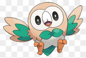 Rowlet - Rowlet Pokemon Png - Free Transparent PNG Clipart Images Download
