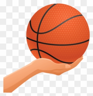 Hand - Hand Holding A Basketball - Free Transparent PNG Clipart Images ...