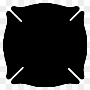 Florian Cross Variant - Black Firefighter Maltese Cross - Free ...