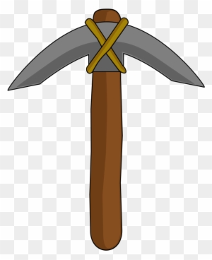 Handheld Pickaxe Clipart