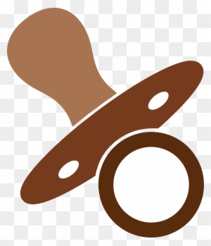 Pacifier - Brown Pacifier - Free Transparent PNG Clipart Images Download