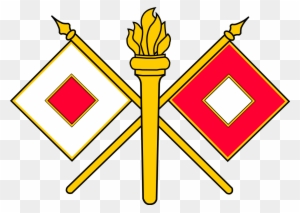File - Insignia Signal - Svg - Us Army Signal Corps - Free Transparent ...