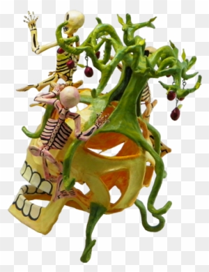 The Tree Of Knowledge Skull - Illustration - Free Transparent PNG ...