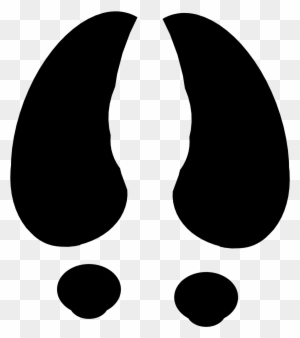 Deer And Elk Tracks Clipart