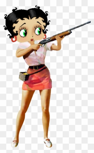 Duck Hunting Photo Bettyboopduck Hunting - Betty Boop With A Gun - Free ...