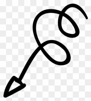 Doodle Arrow Clipart Png - Swirly Arrow Jpg - Free Transparent PNG ...