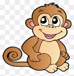Boy Monkey Clip Art
