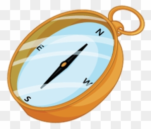 Various Objects Of Camping - Cartoon Compass Vector - Free Transparent ...