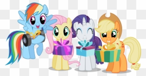 Pony Border Clipart - My Little Pony Birthday T Shirt For Family - Free ...