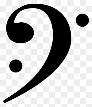 Pin Bass Clef Clip Art - Bass Clef Tattoo Designs - Free Transparent ...