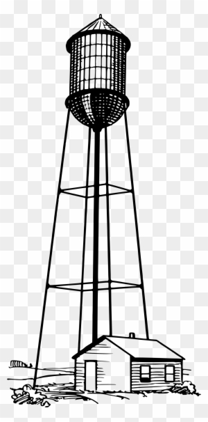 Water Tower - Water Tower Clip Art - Free Transparent PNG Clipart ...