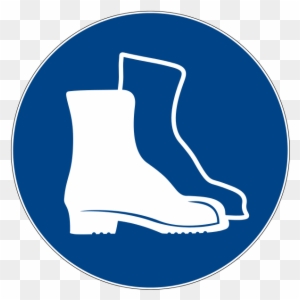 Din 4844 2 D M005 - Safety Boots Sign - Free Transparent PNG Clipart ...