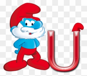 Free Alphabet, Smurf Alphabet, A-z, Png Graphics, Letter - Smurfs The ...