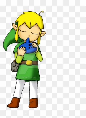 Link-flute By Laindeseablenikki - Cartoon - Free Transparent PNG ...