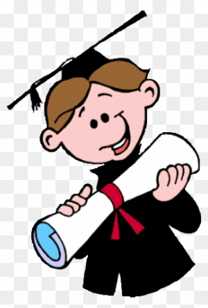 Student Grad Jumping Holding Diploma Animation Crca - Student Cliparts ...