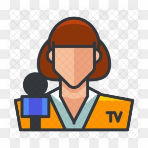 News Reporter Icon - News Reporter Png - Free Transparent PNG Clipart ...