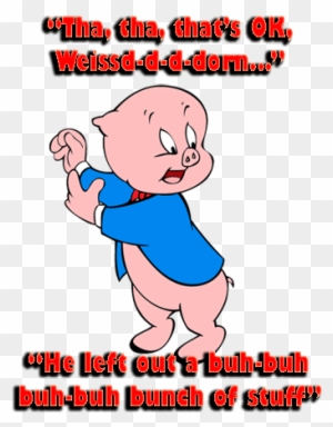 Porky Pig - Porky Pig That's All Folks - Free Transparent PNG Clipart ...