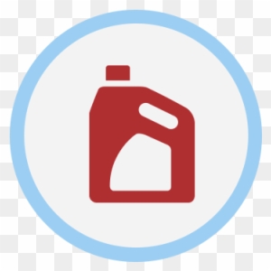 Round Icon With Oil Canister - Oil Change Icons - Free Transparent PNG ...
