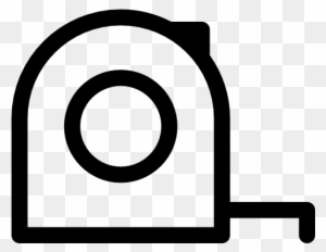 Measuring Tape Outline Free Icon - Tape Measure Symbols - Free ...