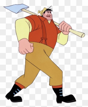 Paul Bunyan Clipart - Cartoon Lumberjack - Free Transparent PNG Clipart ...