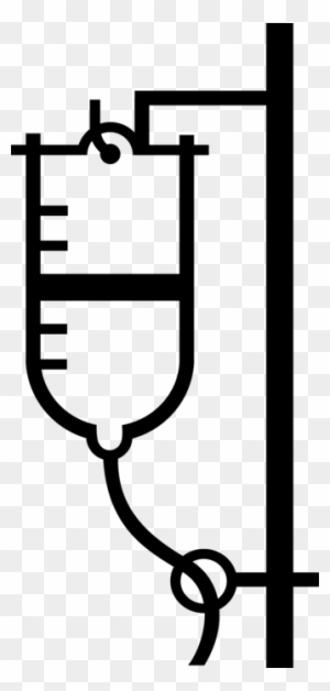 Vector Illustration Of Medical Intravenous Therapy - Vector ...