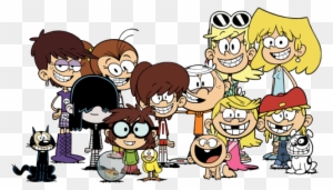The Loud Family - Loud House Loud Family - Free Transparent PNG Clipart ...
