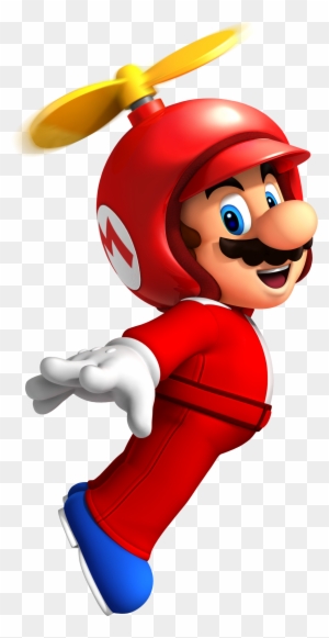Super Mario Flying Png Image - Super Mario Bros Wii Mario - Free ...