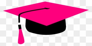 Pink Graduation Cap Clipart 5 By Carolyn - Pink Graduation Hat Png ...
