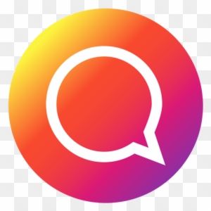 Instagram Chat Bubble Button Transparent Png - Circulo Colorido ...