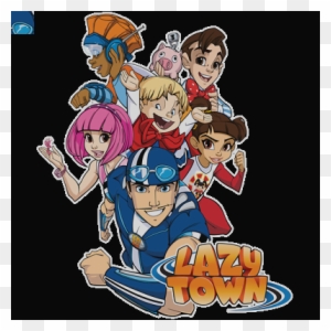 Lazy Town Group Kids Hoodie Lazy Town Clipart - Lazy Town T Shirt ...