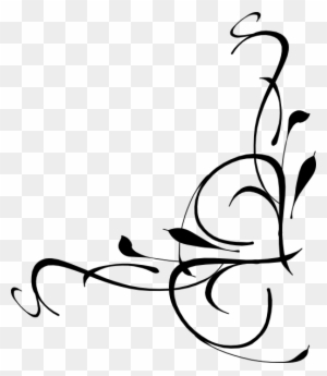 Corner Swirl Clip Art At Clker Com Vector Clip Art - Corner Swirl ...