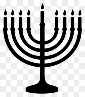 Hanukah Clipart Unlit Candles - Menorah Clipart - Free Transparent PNG ...