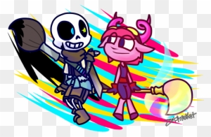 Ink Sans X Splat By Zachiekat - Ink Sans X Splat By Zachiekat - Free ...