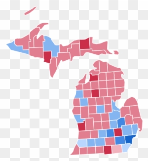 Michigan Presidential Election Results - Michigan 2016 Election Map ...
