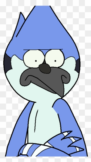Regular Show Mordecai Rpe Face By Kol98 Clipart - Mordecai Regular Show ...