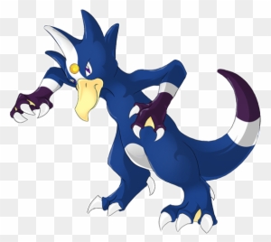 Drawn - Draw Pokemon Golduck - Free Transparent PNG Clipart Images Download